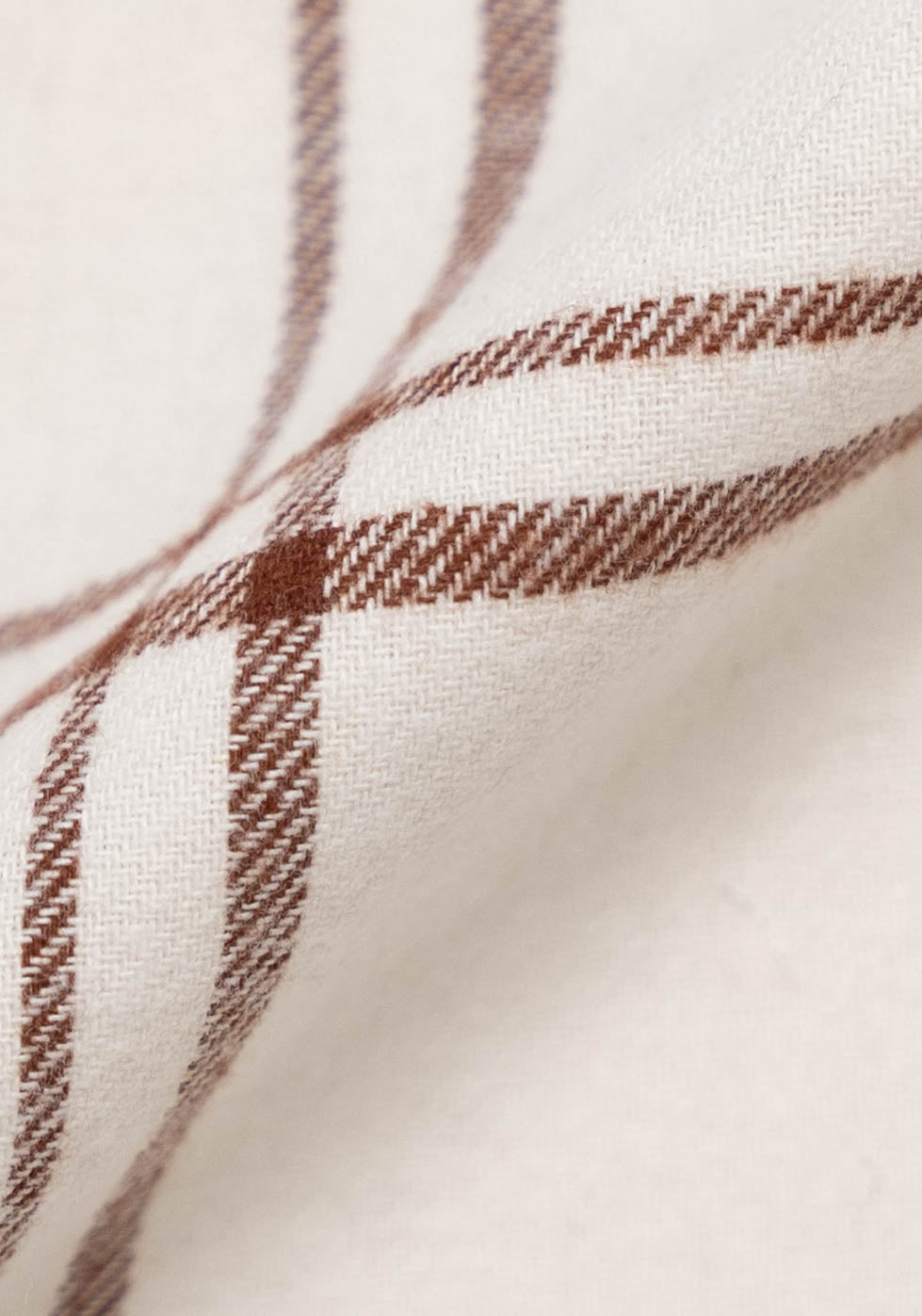 Cream Brown Tartan Plaid Brushed Flannel – Brisk Pakistan